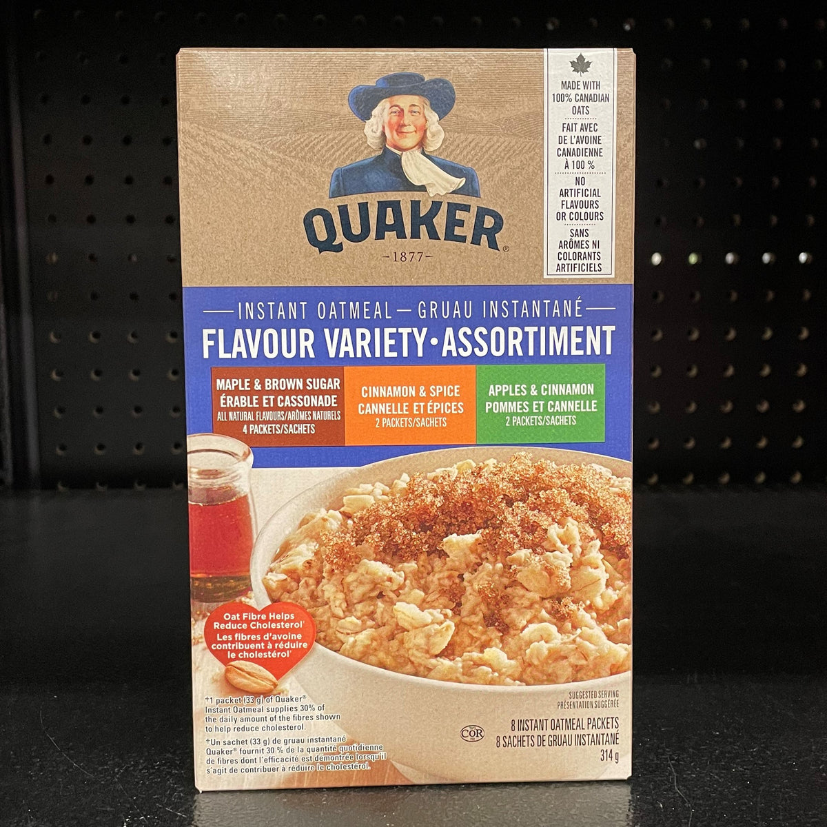 Quaker Instant Oatmeal Variety Pack (314g) – Athabasca Supply